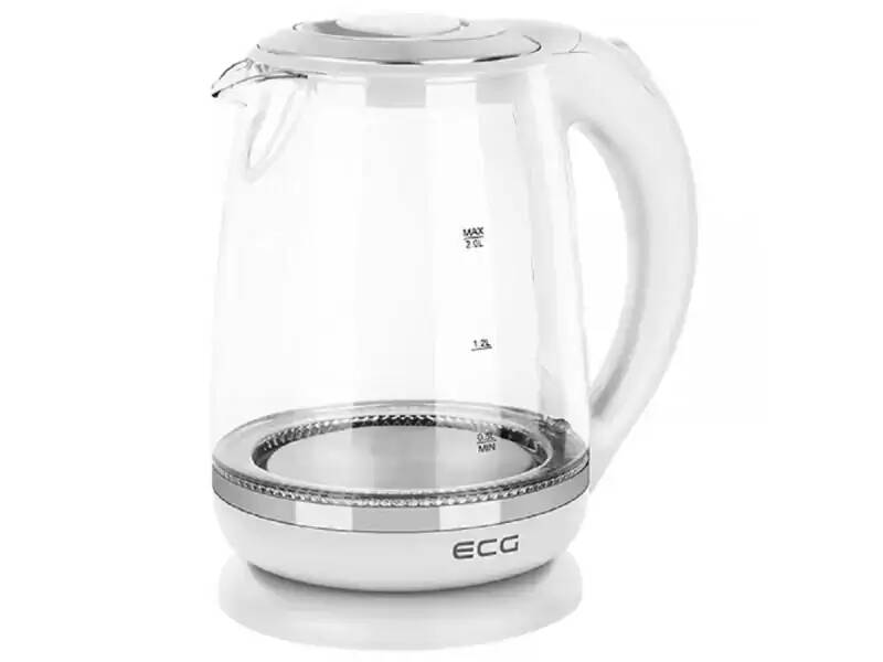 ECG KUVALO ZA VODU RK 2020 WHITE GLASS