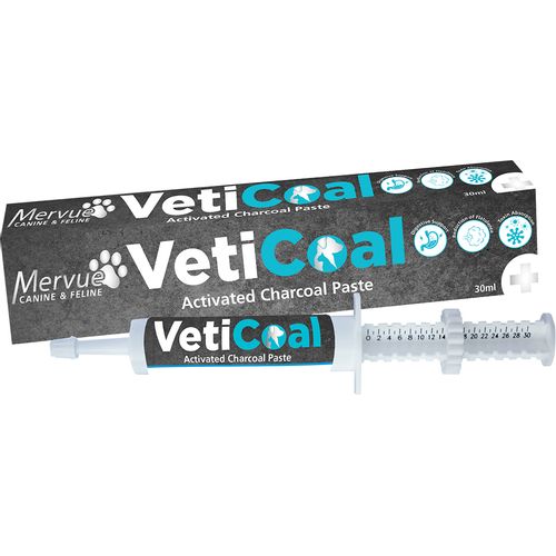 Mervue VetiCoal pasta na bazi aktivnog uglja 30 ml