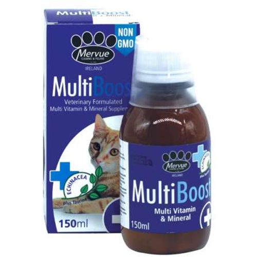 Mervue MultiBoost sirup za podršku imunog sistema kod mačaka 150 ml