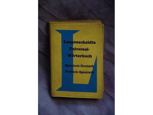 Špansko-nemački / nemačko-španski mini rečnik