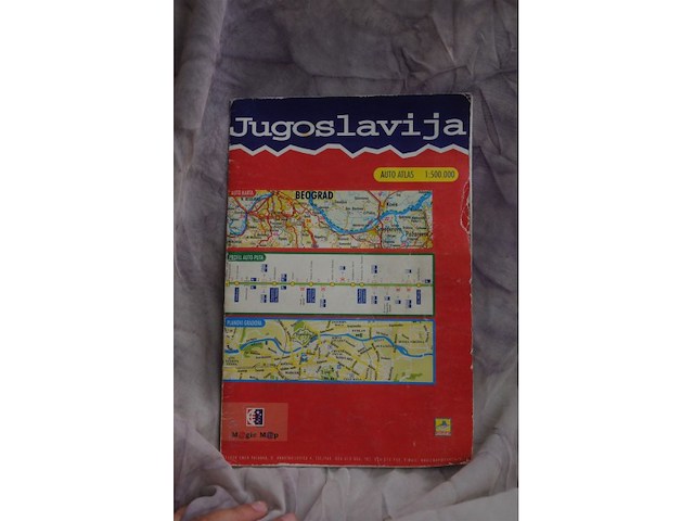 Jugoslavija auto atlas