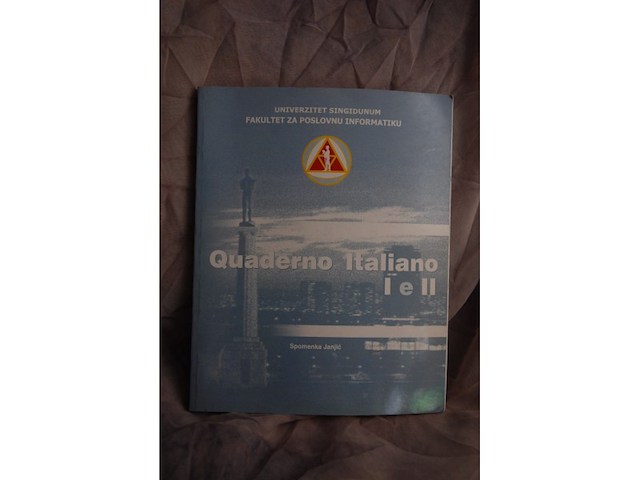 Quaderno italiano I i II