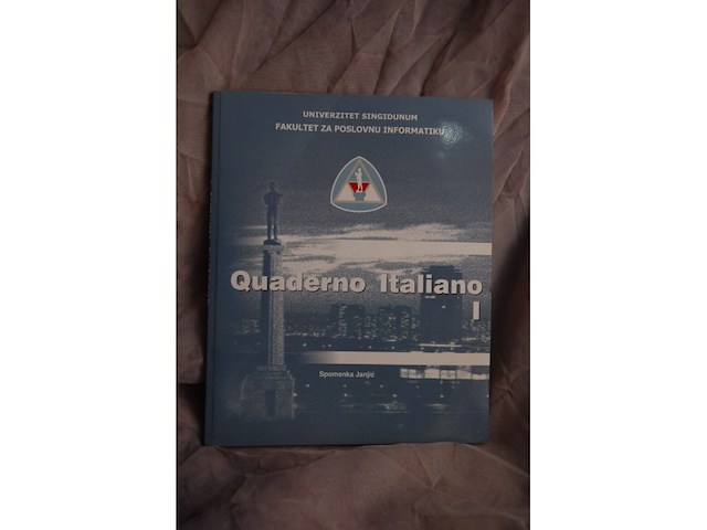 Quaderno italiano I
