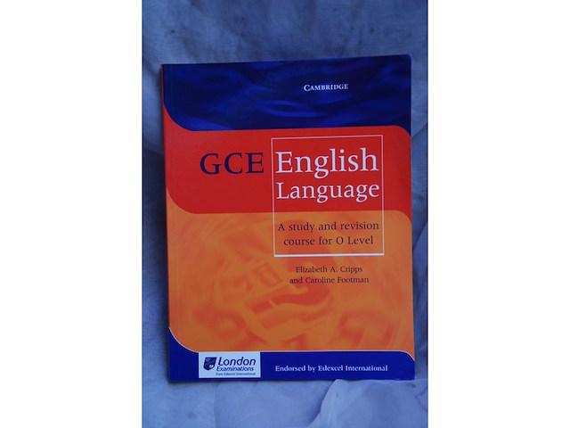 GCE English language