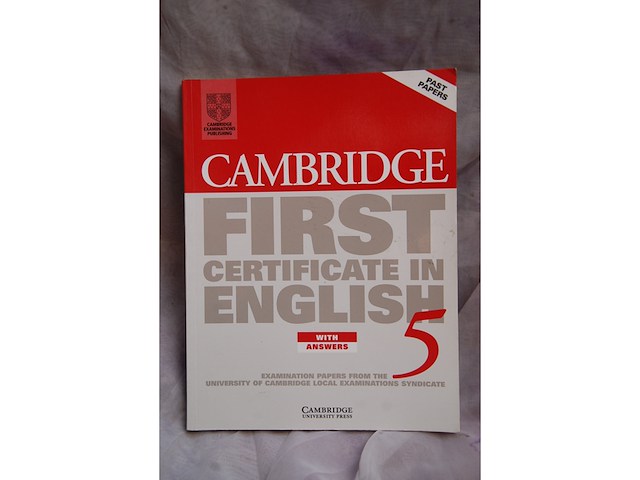 Cambridge first certificate in english 5