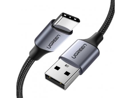 UGREEN USB tip C M na USB 2.0 M kabl Alu.3m Grey 60408