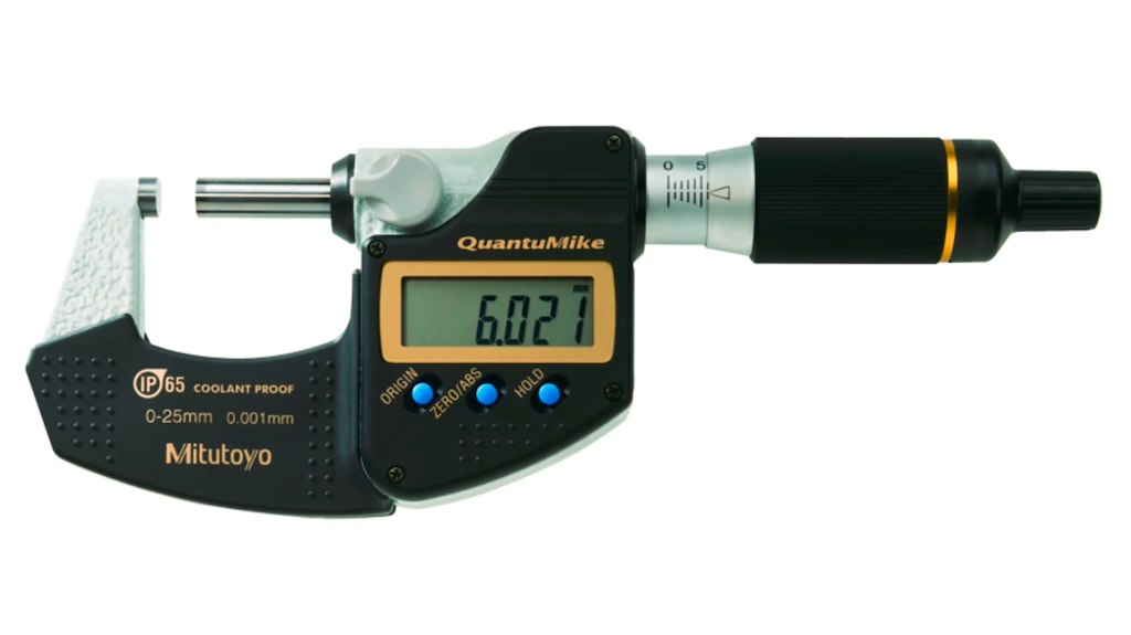 .Mitutoyo digitalni mikrometar za spoljašnje merenje QuantuMike 0-25mm / 0,01mm (293-145-30)