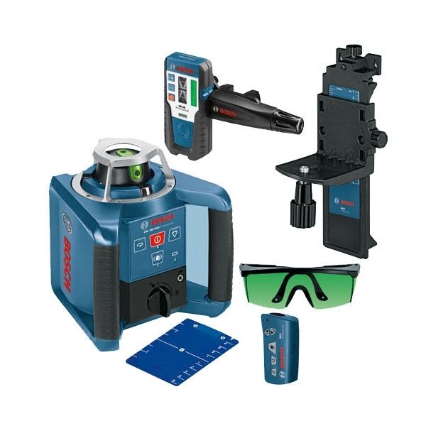 .Bosch GRL 300 HVG + WM4 Rotacioni laser sa zelenim linijama (0601061701)