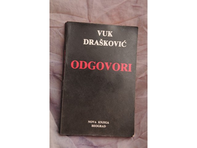 Odgovori - Vuk Draskovic