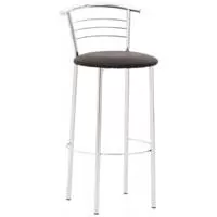 Nowy Styl barska stolica Marko Hocker Chrome V-04 crna