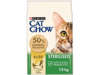 Cat Chow hrana za mačke Sterilised Piletina 15kg