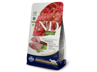 N&amp;D Quinoa hrana za mačke - Weight Management Lamb Broccoli &amp; Asparagus 1.5kg