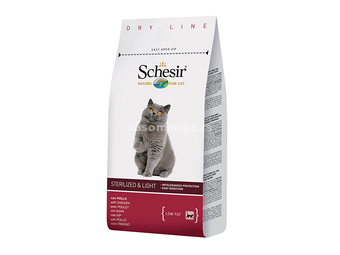 Schesir dry hrana za mačke sterilisane i sklone gojenju - piletina 10kg
