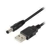 KABEL USB - DC 2,1x5,5 1,7met