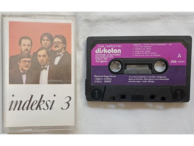 INDEKSI  -  SVE  OVE  GODINE  3