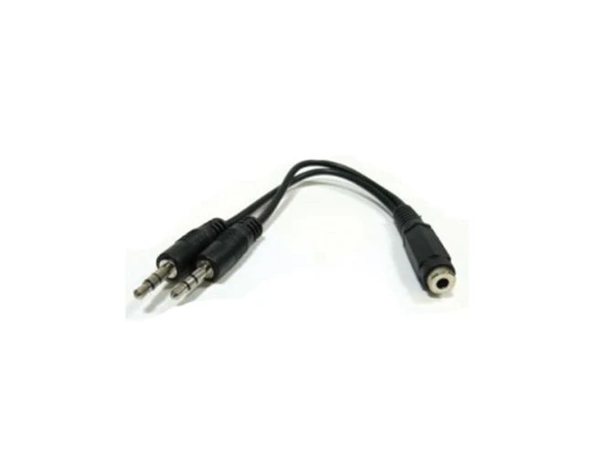 Xwave adapter 2x3.5mm (muški) na 3.5mm (ženski)