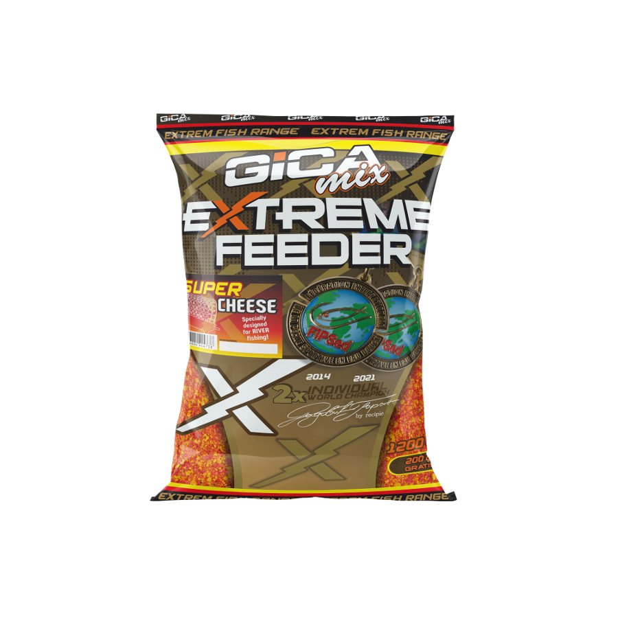 GICA MIX EXTREME FEEDER SUPER CHEESE 1.2KG