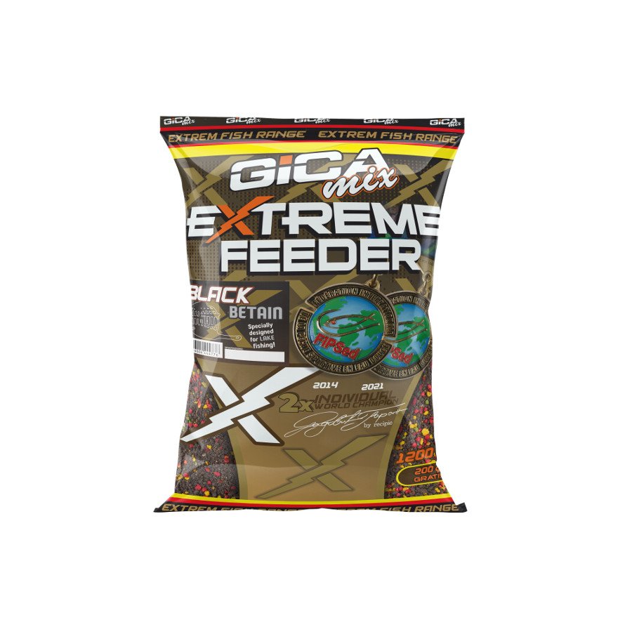 GICA MIX EXTREME FEEDER BLACK BETAIN 1.2KG