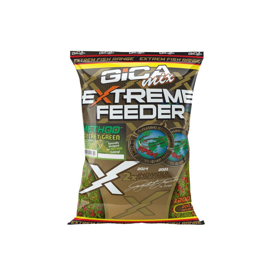 GICA MIX EXTREME FEEDER GREEN SECRET 1.2KG