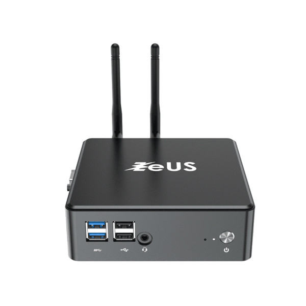 Mini PC Zeus MPI10 i5-10210U 4.20 GHz8GBm.2 256GBLANWiFiBTHDMIDPVGARS232USB C Win10 Pro