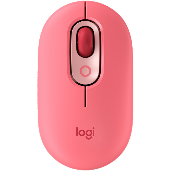 LOGITECH POP Mouse with emoji - HEARTBREAKER_ROSE - 2.4GHZBT - EMEA - CLOSE BOX ( 910-006548 )