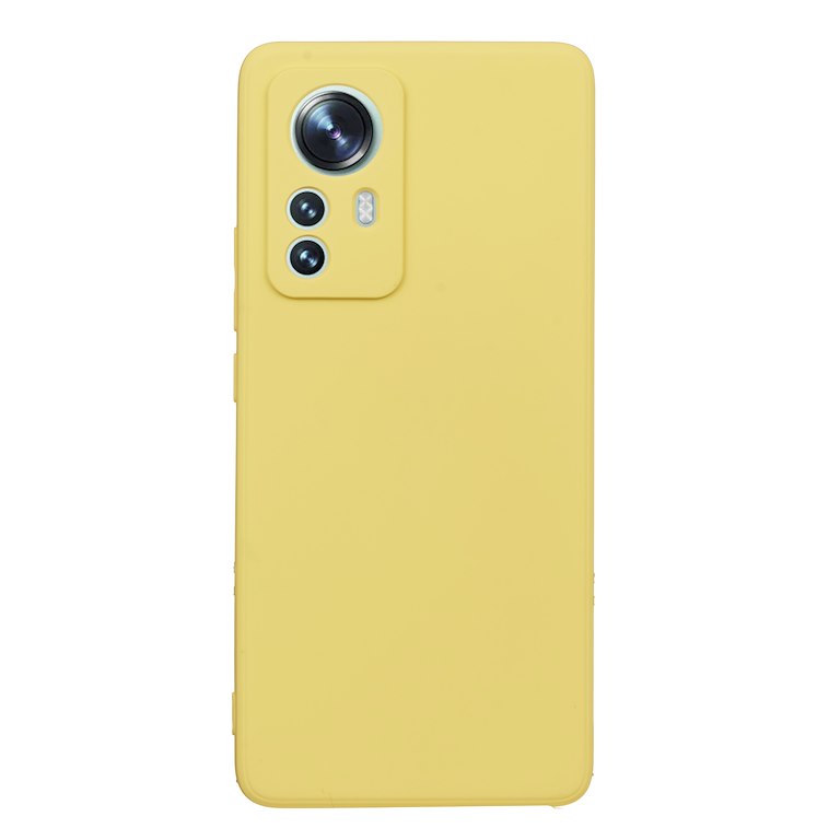 TPU MATTE for Xiaomi 12 Pro (žuta)