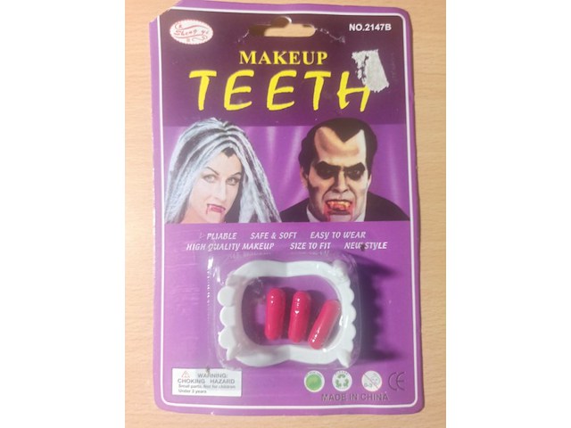 Za maskenbal-Vampirski zubi