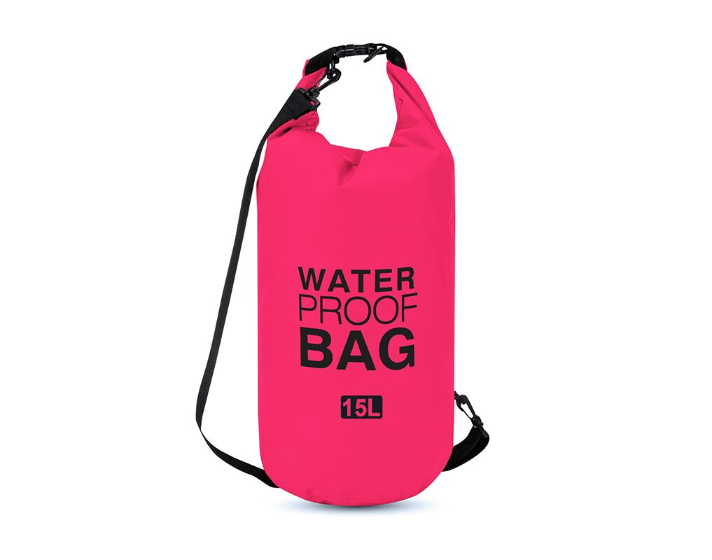 Vodootporna torba Dry Bag 15L pink (MS)