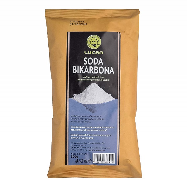 Soda bikarbona Lučar 500gr