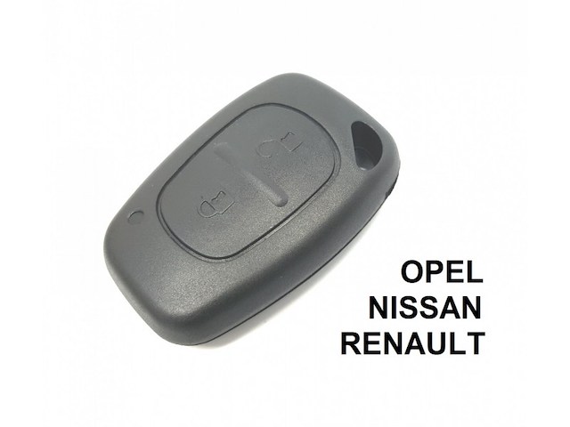 RENAULT kljuc sa dva dugmeta - NISSAN, OPEL