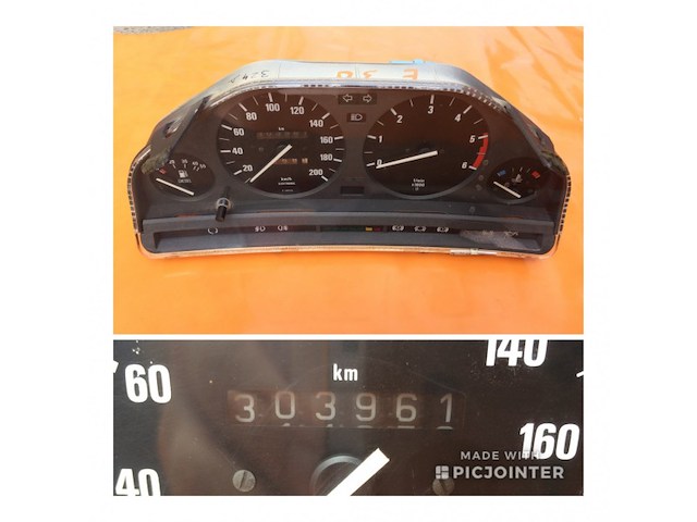 MOTOMETER za BMW e30 324D