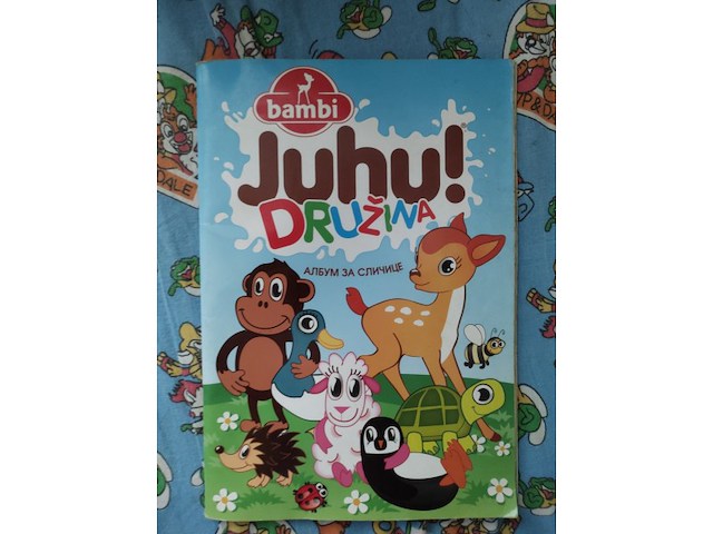 JUHU DRUŽINA 1 ALBUM ZA SLIČICE - BAMBI