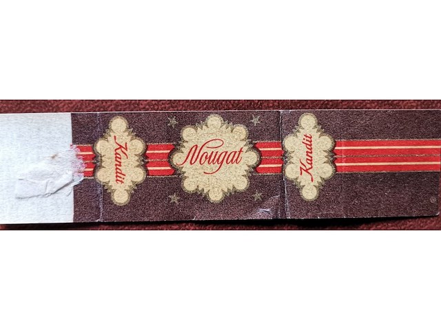 Kandit Nugat čokolada