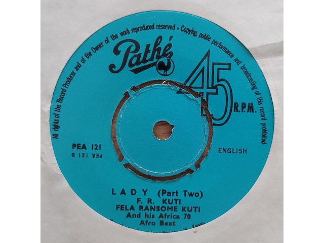 Fela Ransome Kuti And His Africa 70 – Lady (Part 1 &; 2)