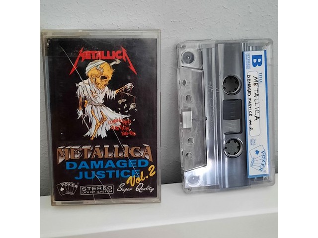 Kaseta Metallica Damaget justice