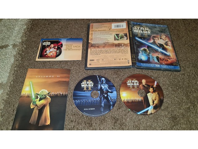 Star Wars II , Attack of the clones 2DVDa