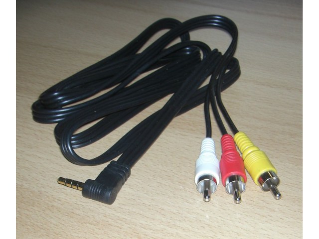 Audio / video kabl 3,5mm - činč