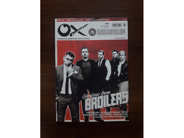 OX Fanzine - No.96(Punkrock Hardcore Rock`n`