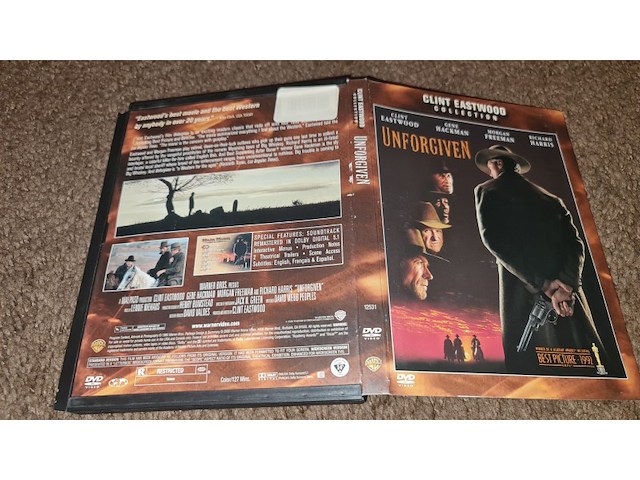 Unforgiven DVD (double sided)