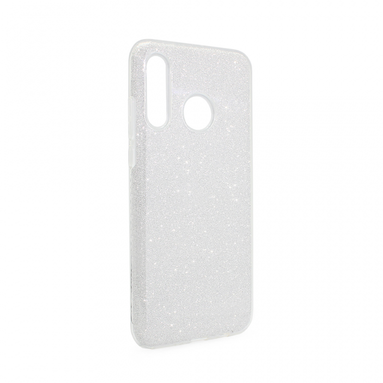 Maska(futrola) Crystal Dust za Huawei P30 Lite srebrna