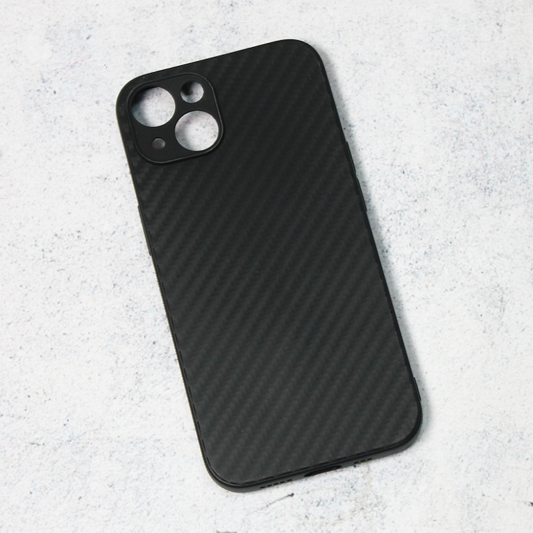 Maska(futrola) Carbon fiber za iPhone 13 6.1 crna