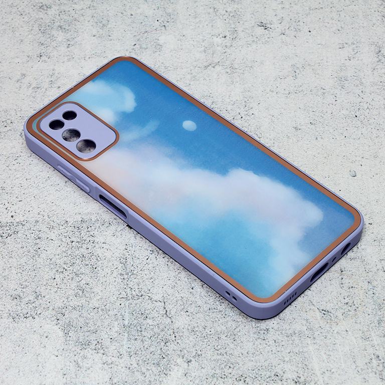 Maska(futrola) Candy Marble za Samsung A037G Galaxy A03s (EU) lila