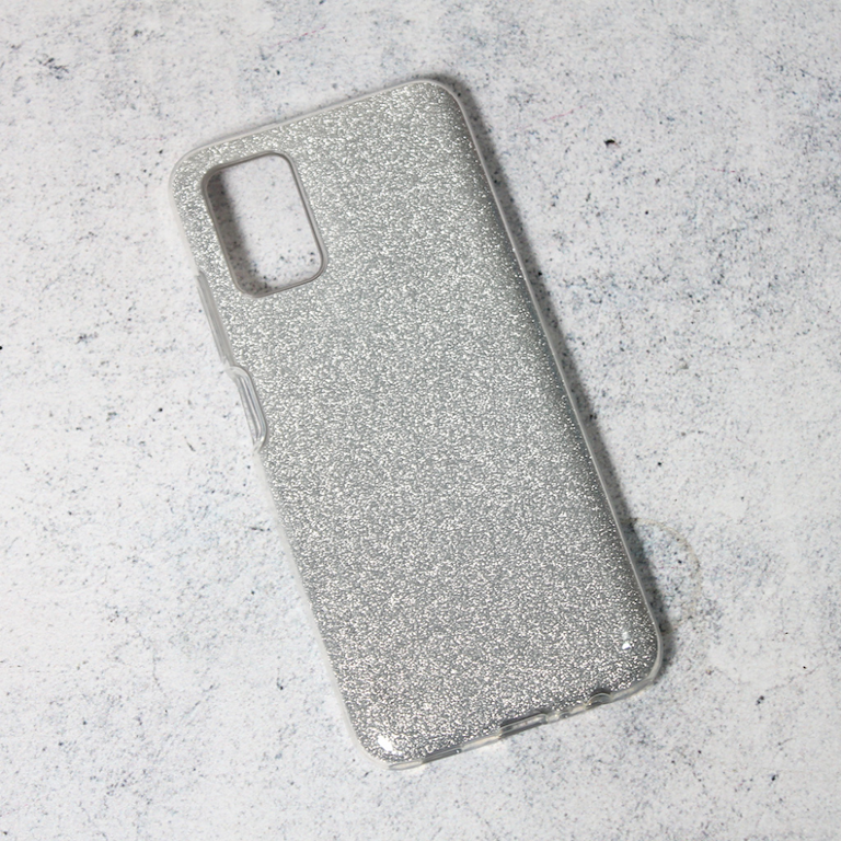 Maska(futrola) Crystal Dust za Samsung A037G Galaxy A03s (EU) srebrna