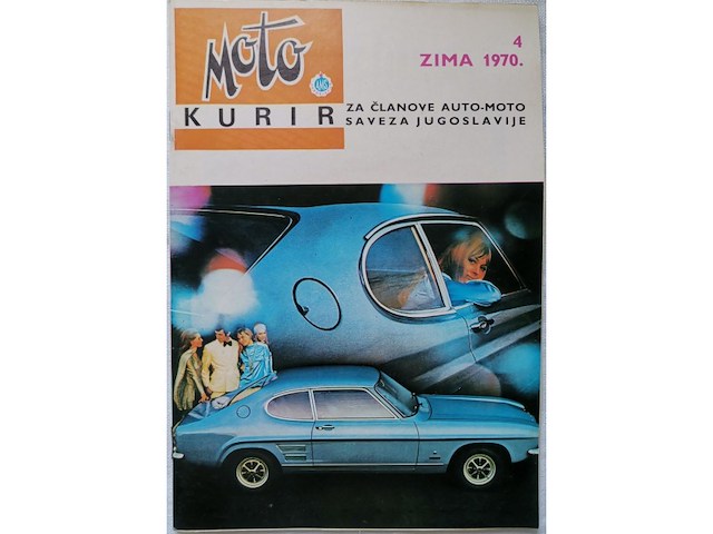 Moto kurir zima 1970