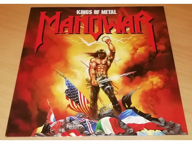 Manowar – Kings Of Metal (LP), GERMANY PRESS