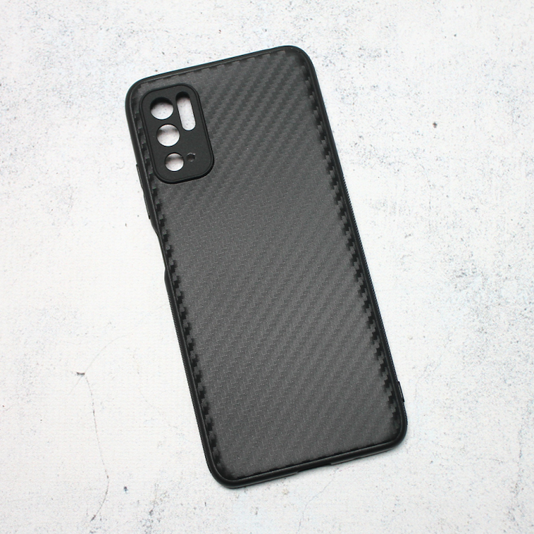 Maska(futrola) Carbon fiber za Xiaomi Redmi Note 10 5G crna