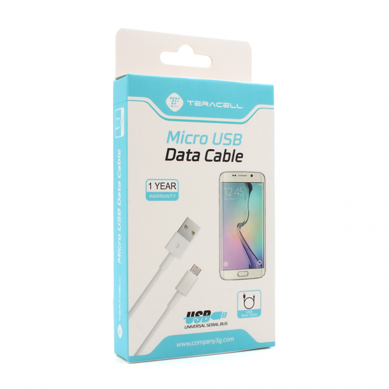 Data kabl Teracell Micro USB 2A crni 1m