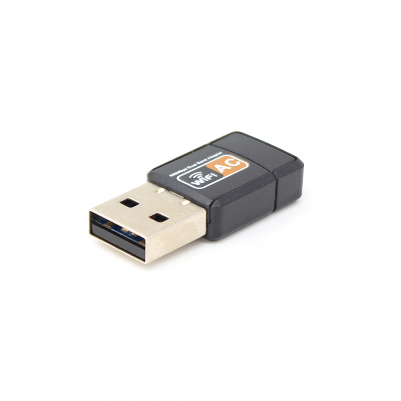 Wireless dual band adapter bez antene USB 2.4GHz 5GHz 600Mb