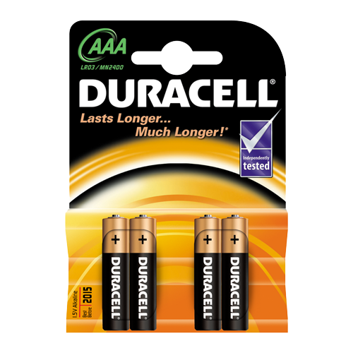DURACELL Alkalne baterije Basic LR03/MN2400 4/1
