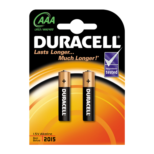 DURACELL Alkalne baterije Basic LR03/MN2400 2/1